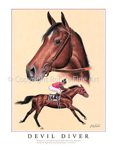 Devil Horse Drawing